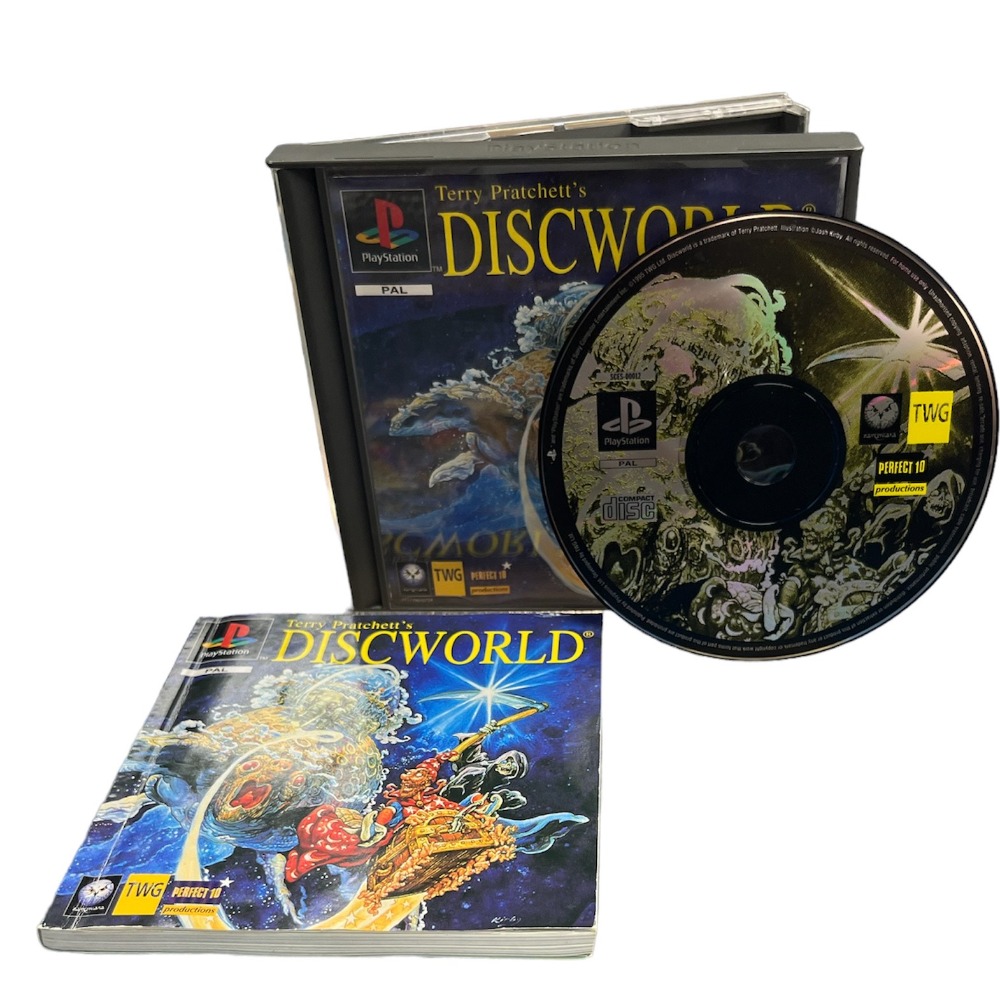 Terry Pratchett's Discworld (PS1) WITH MANUAL - Own4Less